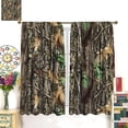 Camo Curtains, Hunting Mossy and Oak Tree Camouflage Military Patterns ...