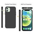 Takfox iPhone 12/12 Pro Case, Liquid Silicone, Shockproof, Wireless ...