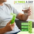 Weekly Pill Organizer 4 Times a Day, 7-Day Pill Boxes AM PM with 28 ...