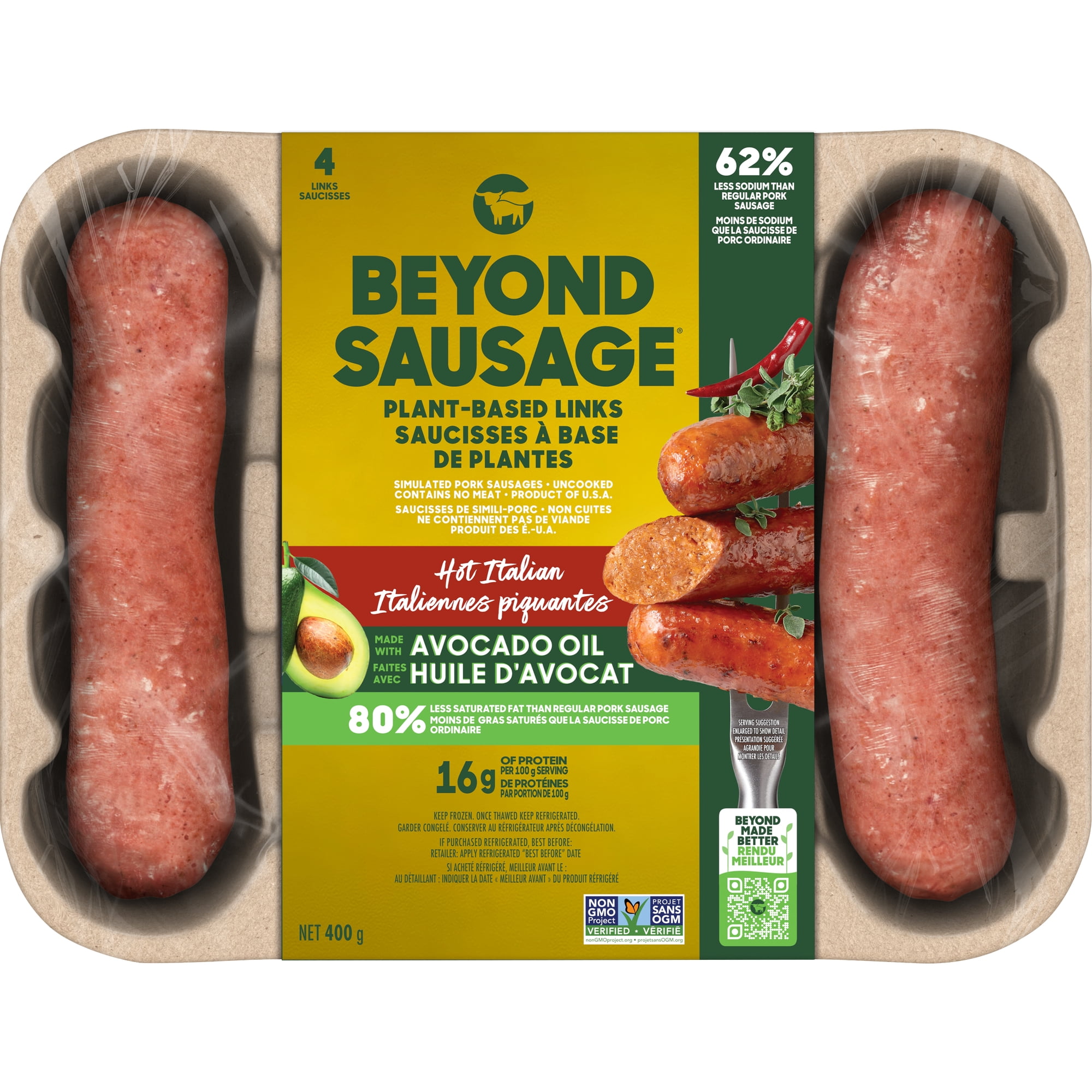 Click here for Beyond Meat Plant-Based Hot Italian Sausage  400g... prices