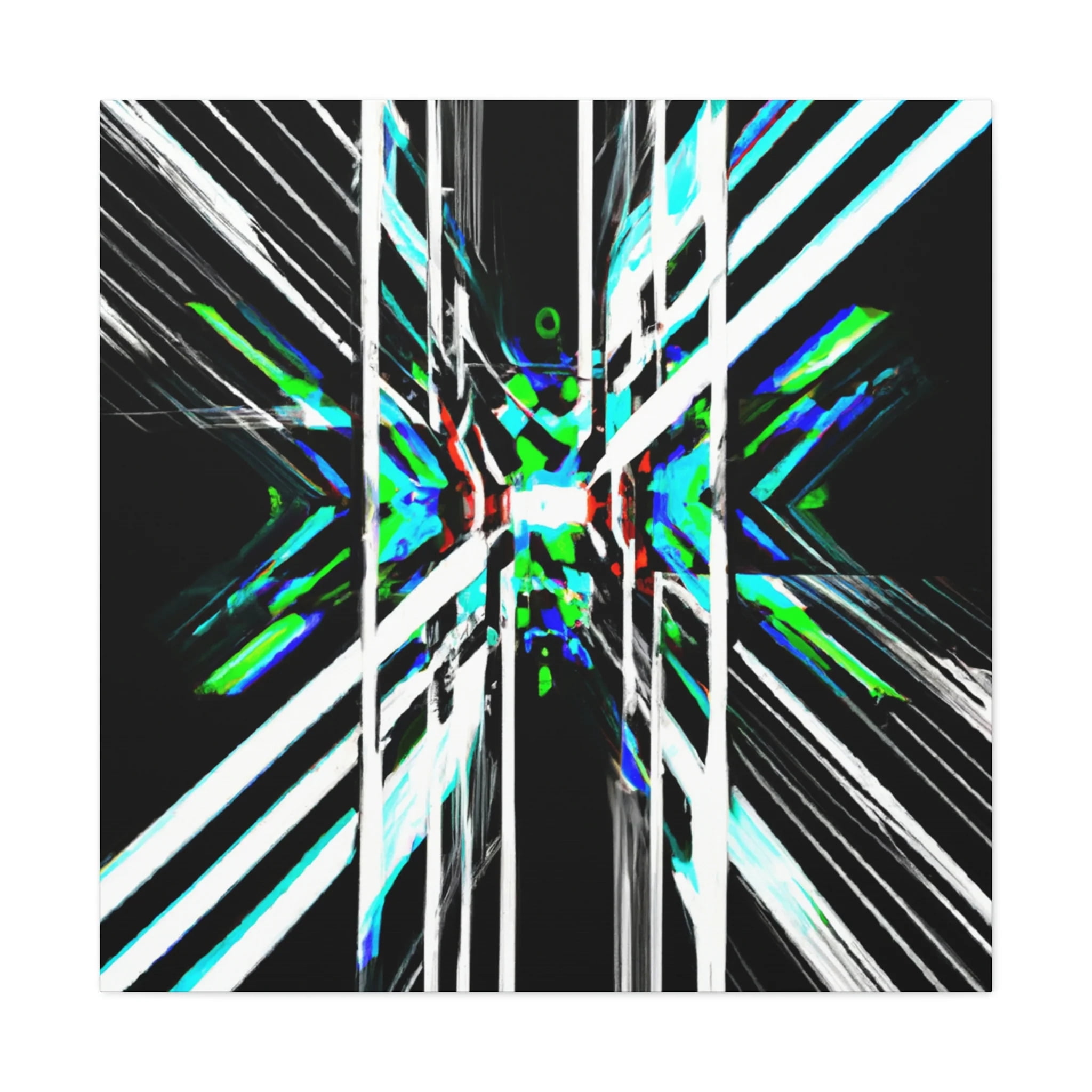 Luminous Cosmic Symphony - Canvas - Walmart.com