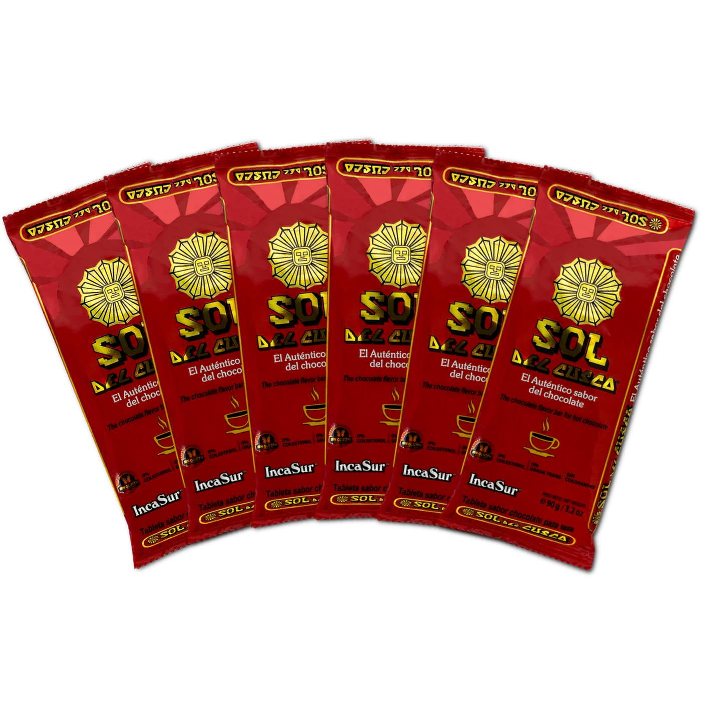 Inca Sur Sol Del Cusco Chocolate De taza 3.2 oz | Peruvian Hot ...