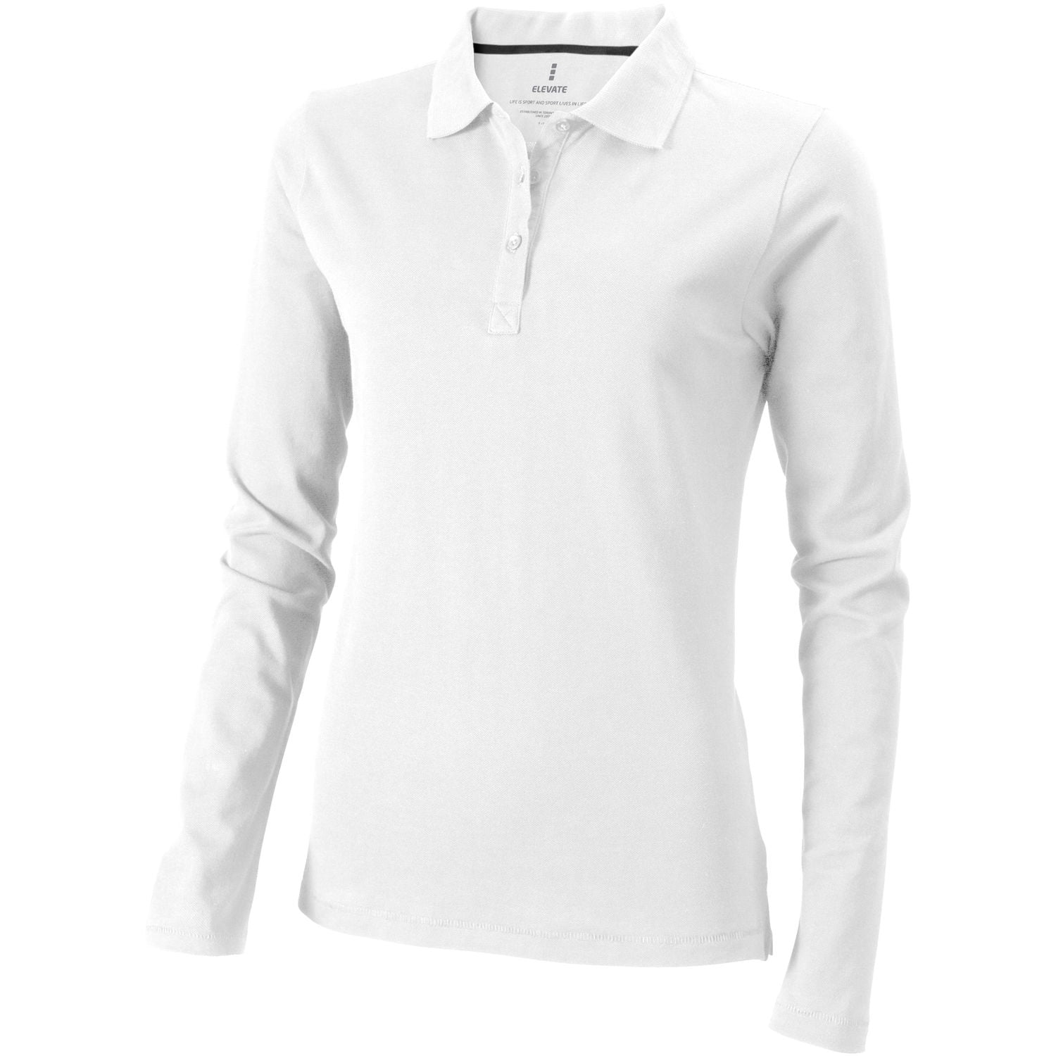 Click here for Elevate Oakville Long Sleeve Ladies Polo Shirt L prices