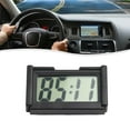 Car Dashboard Digital Clock - Vehicle Adhesive Clock with LCD Display ...