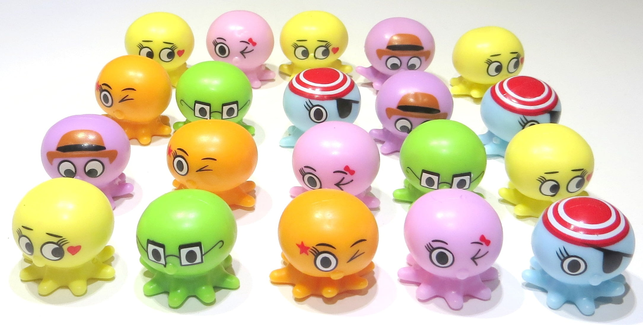 Rubber Octopus Pencil Toppers (20) - Walmart.com