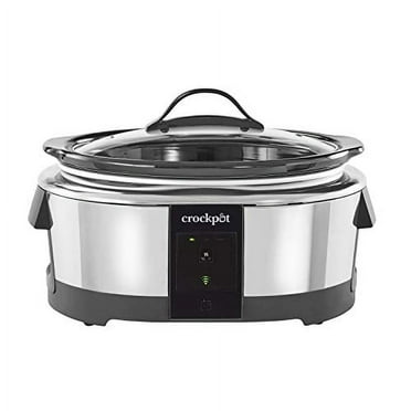 Crock-Pot Wifi-Controlled Smart Slow Cooker Enabled by WeMo, 6-Quart ...