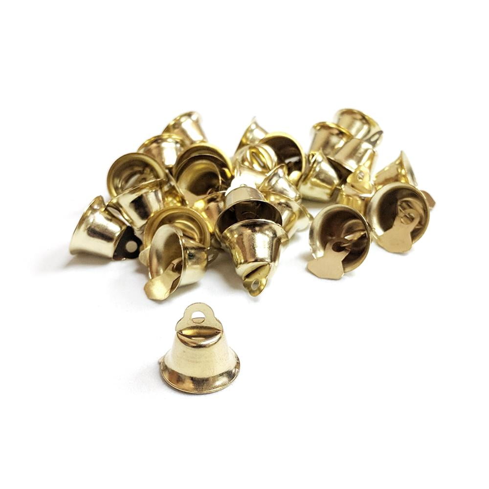 Mini Wedding Bridal Guest Favor Bells, Gold, 1/2-Inch, 36-Count ...