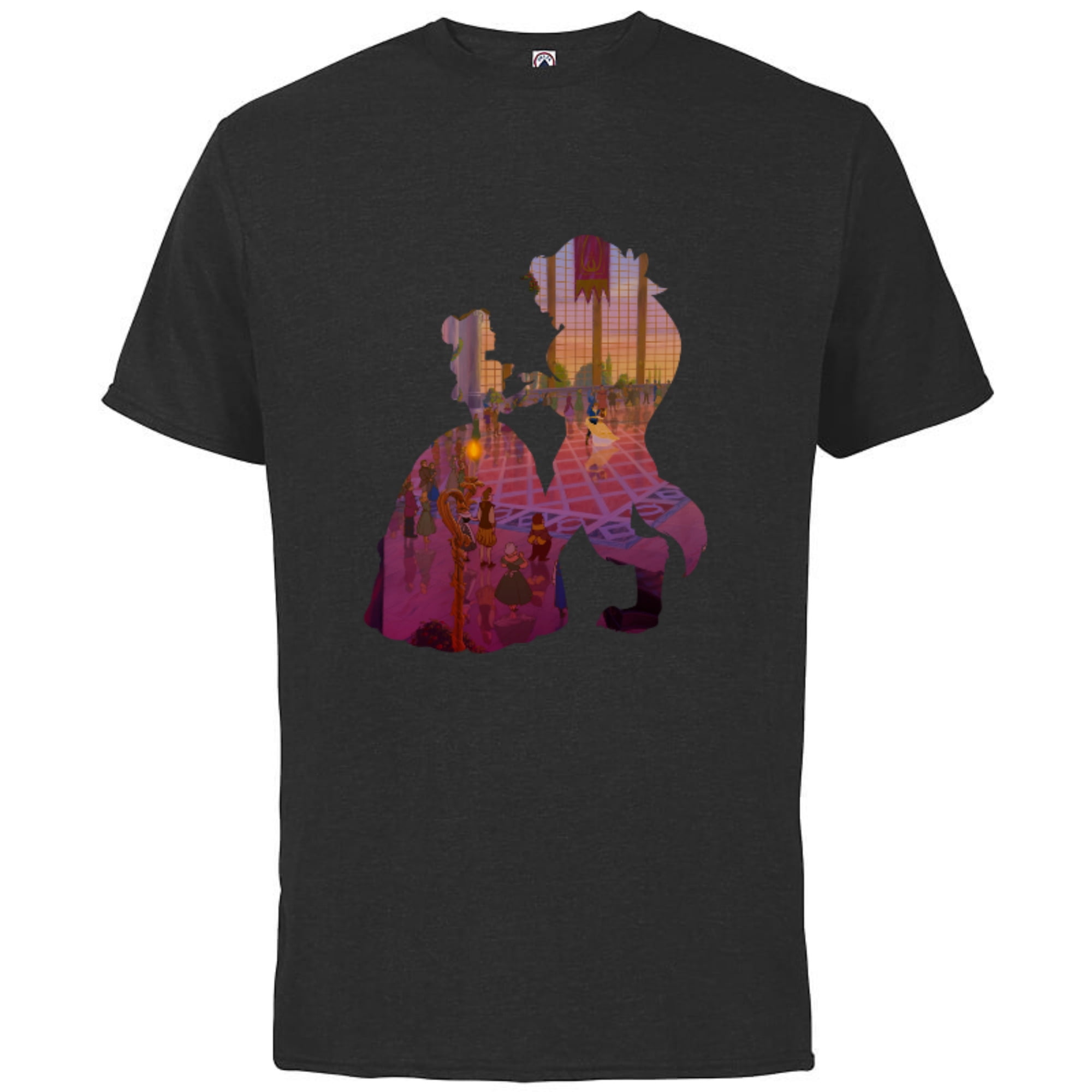 Disney Princess Belle Black Silhouette