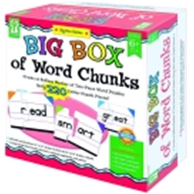 Key Education 1329448 Big Box Of Word Chunks Game - Walmart.com