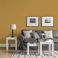 Glidden Spred Butterscotch Ripple / Yellow Eggshell Interior Paint with ...