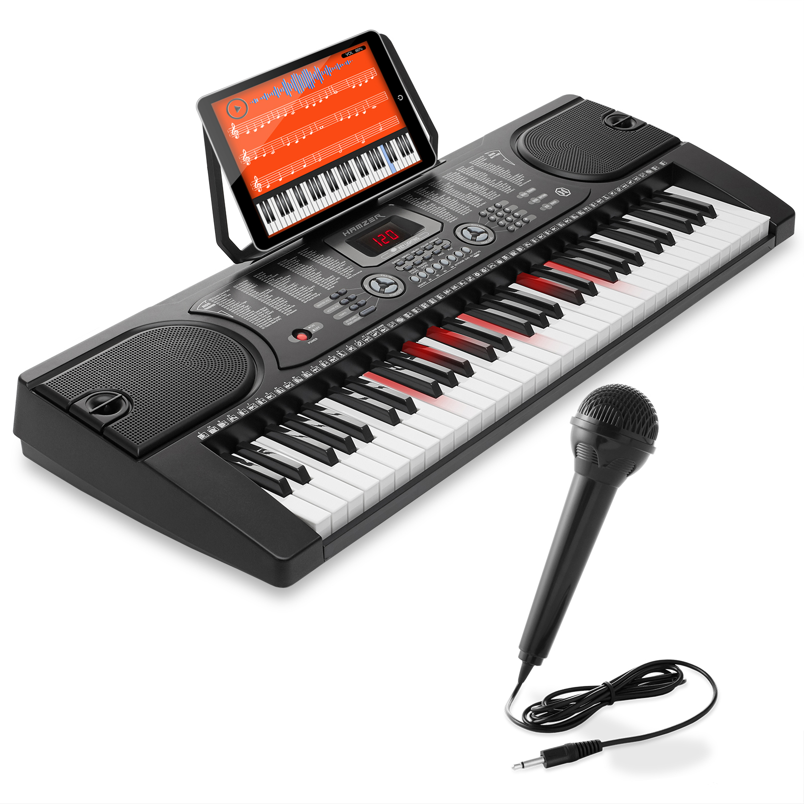 Musical Instruments Stage Studio Smart Piano Keyboard 61 Key