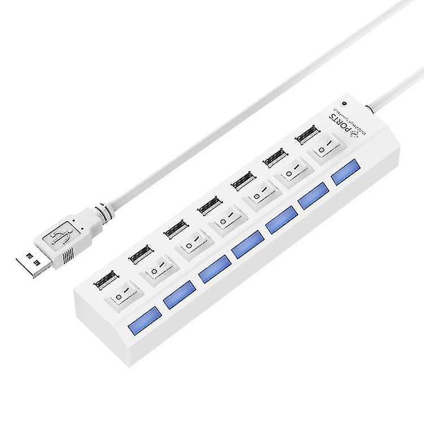 Computer accessory sets 7 ports usb hub 2.0 usb splitter high speed ...