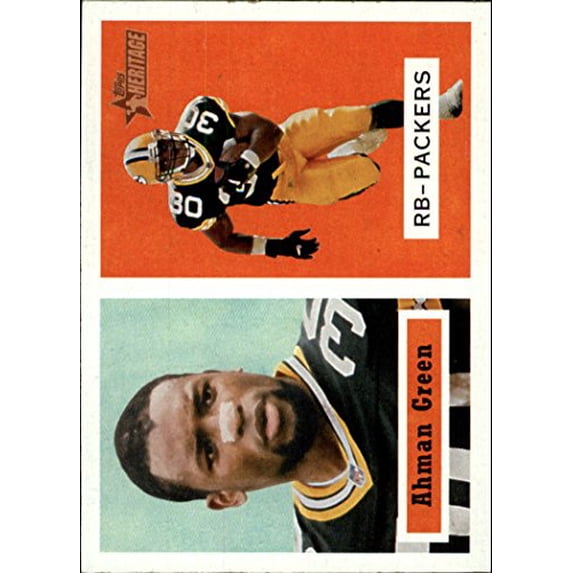 2002 Topps Heritage #138 Ahman Green NFL Football Trading Card ...
