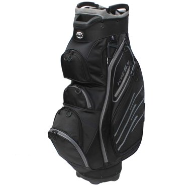 NEW Revelation Golf Commander Deluxe Cart Bag 14-way Top - Black ...