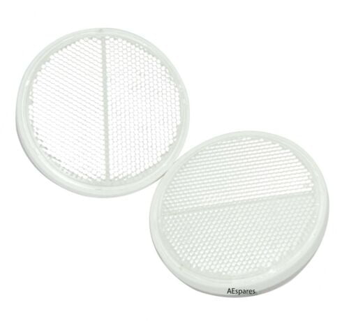 Hella Round Reflex Reflector White Pair 90mm Caravan For Jeeps Tractor ...