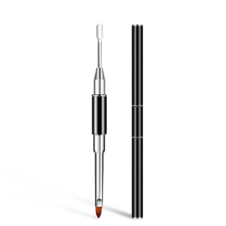 5 Pcs Dual-Ended Poly Nail Gel Brush & Picker, 2 in 1 Design Nail ...
