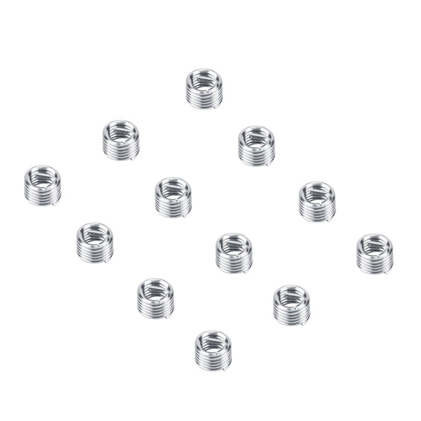 Screw Thread Insert,100pcs M4 Stainless Steel Threaded Insert Thread ...