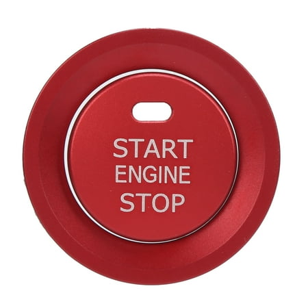 Engine Push Button Sticker, Perfectly Fit The Button Motors Ignition ...