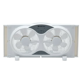 Holmes Dual Blade Window Fan with Comfort Control Thermostat (HAWF2041 ...