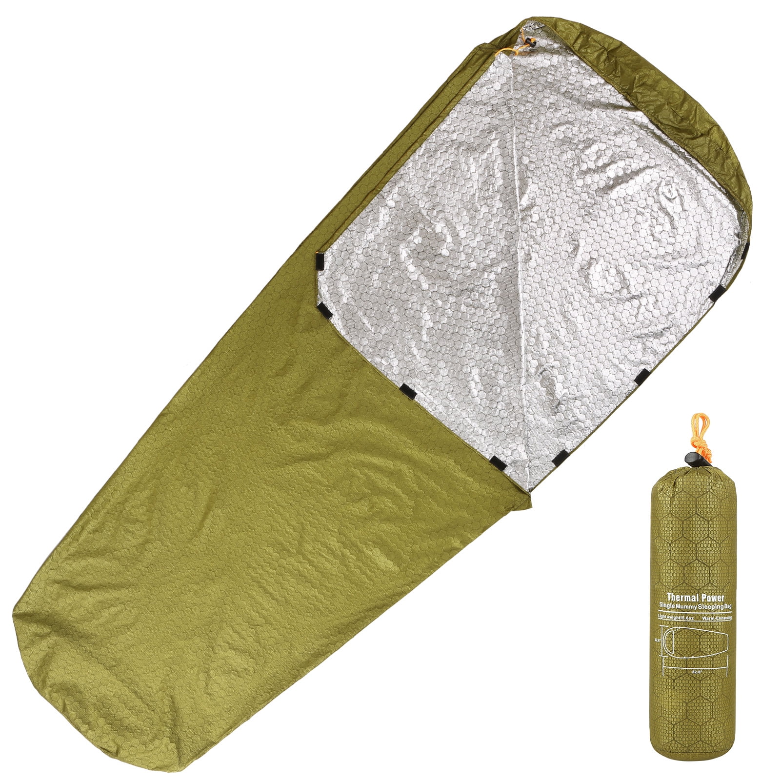 Saco de dormir de emergencia Manta de emergencia térmica impermeable ...