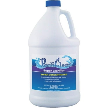 Pool Choice Clear and Sparkle Blue Pool Water Clarifier, 1-Quart, 4 ...