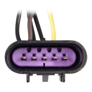 Blue Ox BX88206 7 Way to 6 Way Coiled Electrical Cable - Walmart.com
