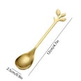 10Pcs Stainless Steel Dessert Spoon under $5! MORESEC Gold Stainless ...