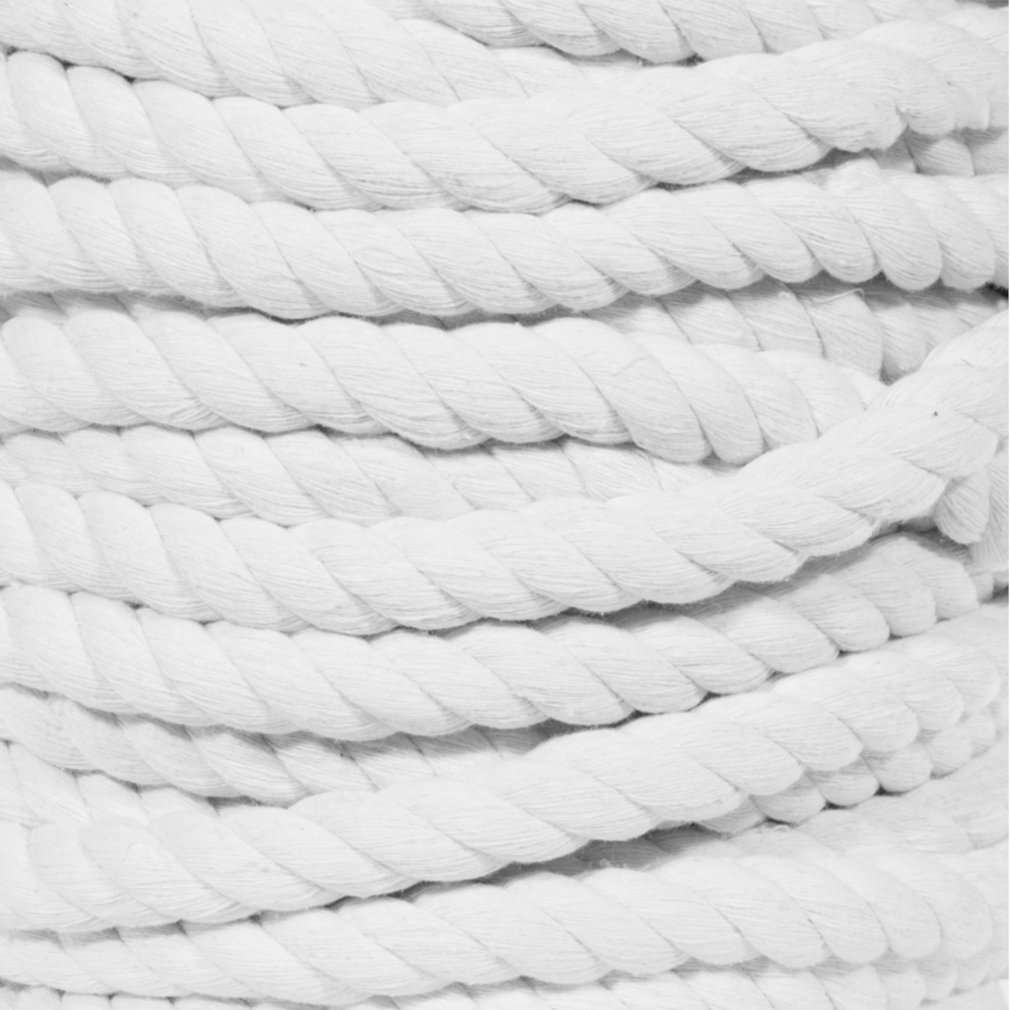 Super Soft 3 Strand Twisted Cotton Rope - Multiple Colors to Choose ...