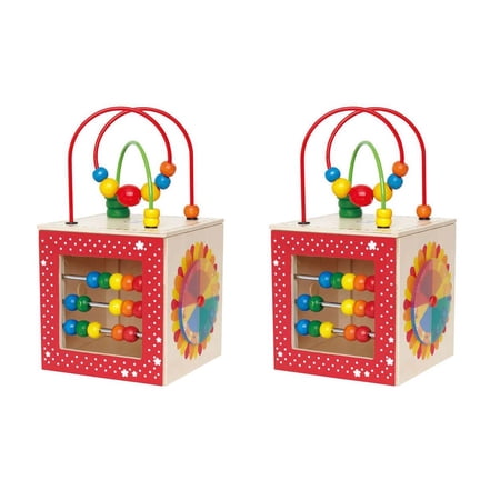 Hape Kids Educational Wooden Discovery Box Bead Maze Activity Baby Toy ...