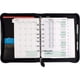 Day-Timer Bonded Leather Zip Planner Starter Set, Black, 1 Each ...