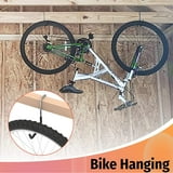 HUHOLE Heavy Duty Storage Hooks, 4PC Rafter Hangers, Pegboard Garage ...