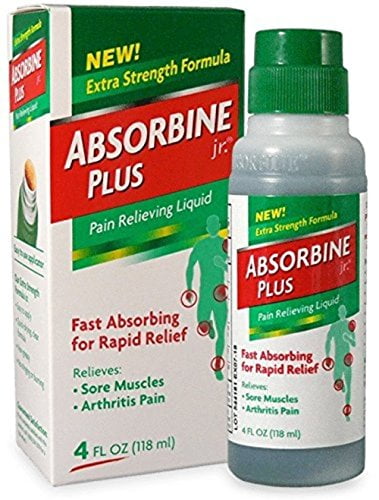 Absorbine Jr Plus Pain Relieving Liquid - New Extra Strength Formula ...