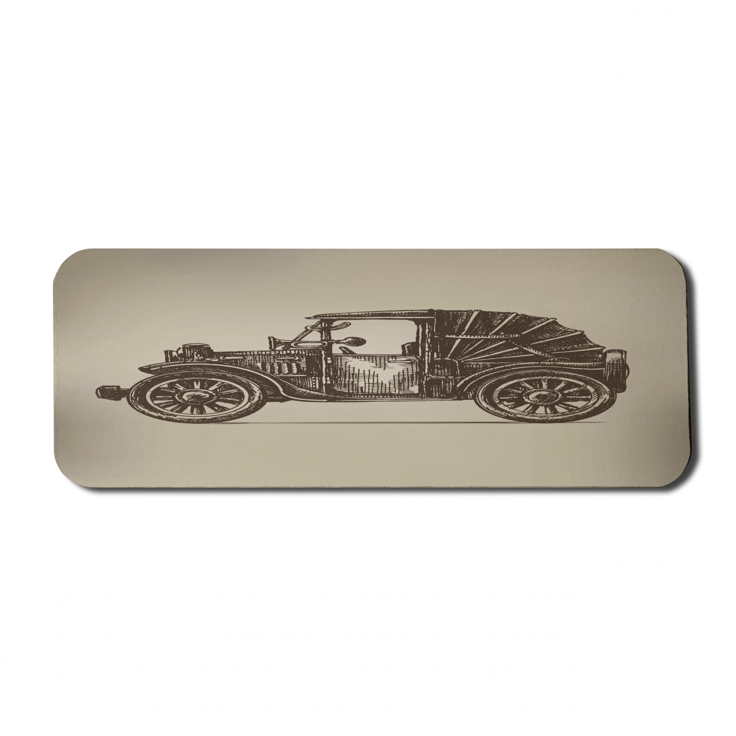 Cars Computer Mouse Pad, Classic Retro Car Design Early Prototypes of ...