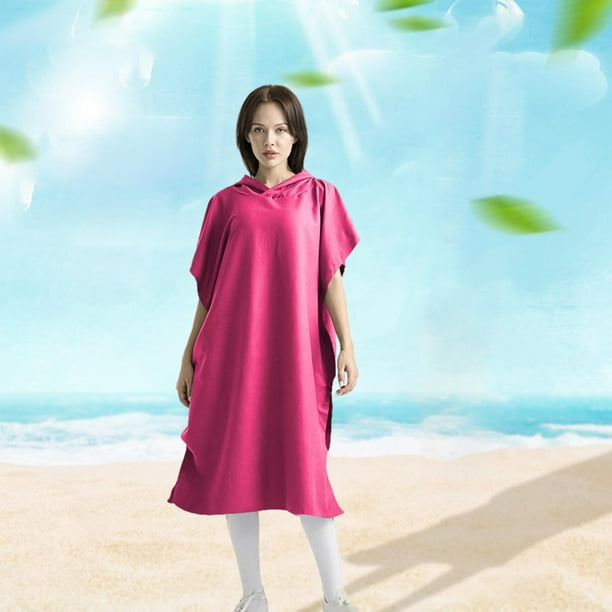 Surf Poncho Beach Dry Robes de neopreno protección capucha Absorbente ...