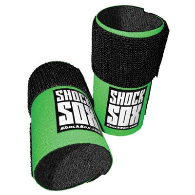 Shock Sox Fork Seal Guards 29-36mm Fork Tube 4" Green for Cobra CM50 ...