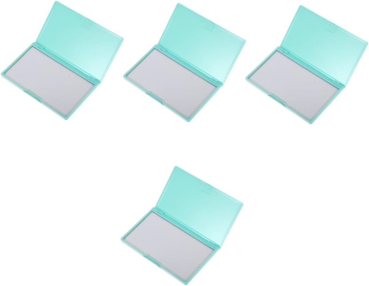 4pcs PVC Green Hand Sewing Needle Storage Box Sewing Needle Box ...