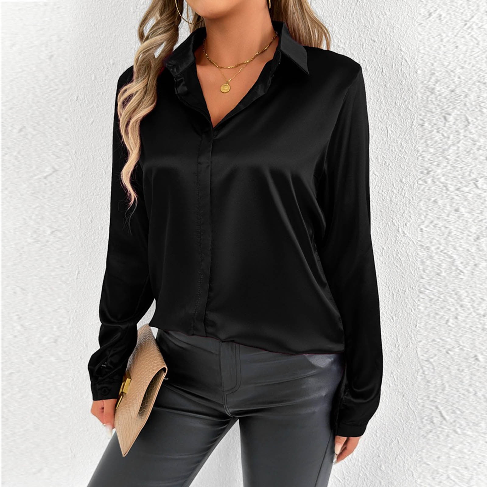 Click here for Blchunen Long Sleeve Fall Shirts For Women Pullove... prices
