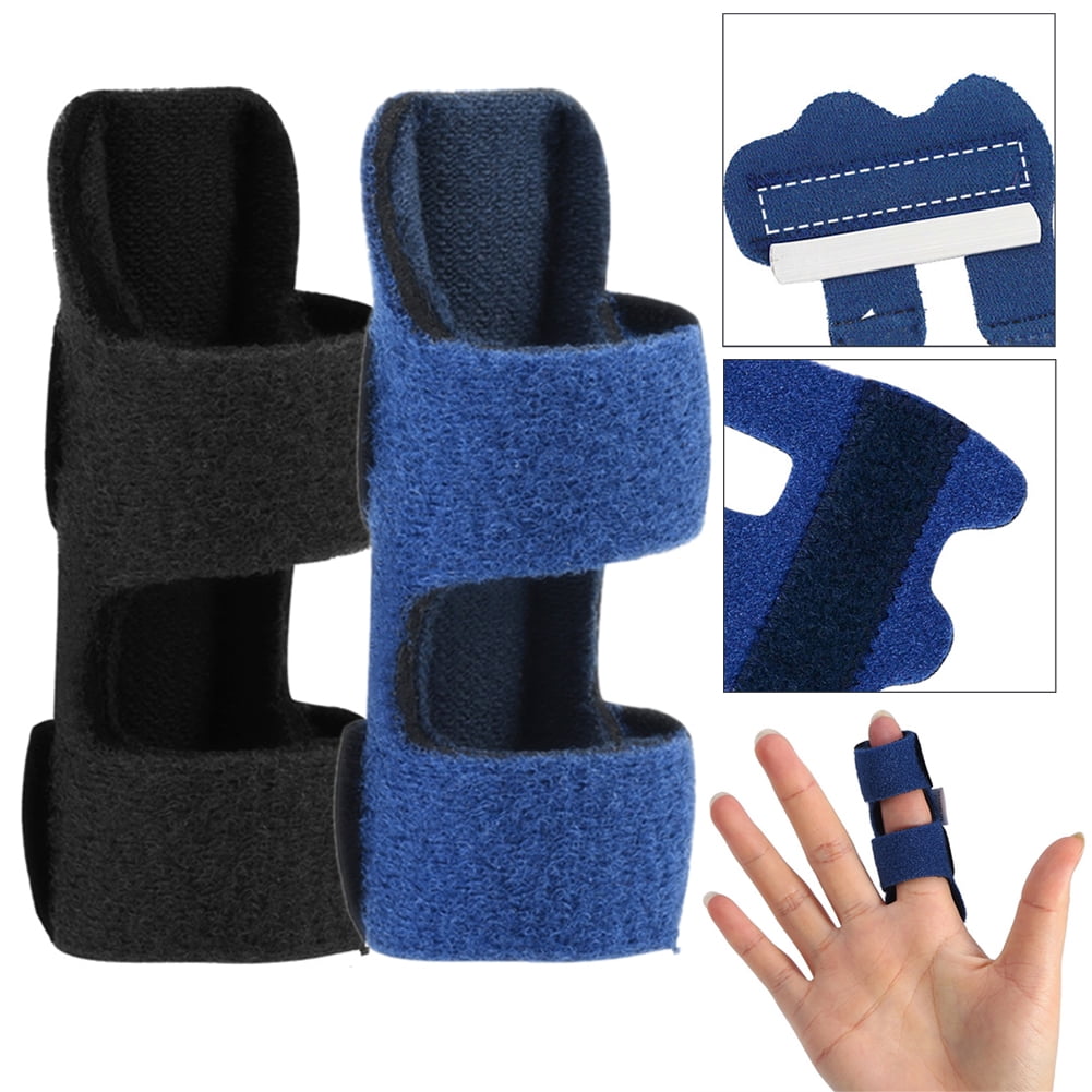 Zeus 1Pc Adjustable Finger Pain Relief Splint Fixing Belt Brace Support ...
