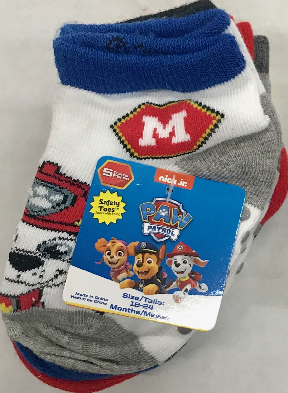Boys Paw Patrol Socks, 5 Pack – BrickSeek