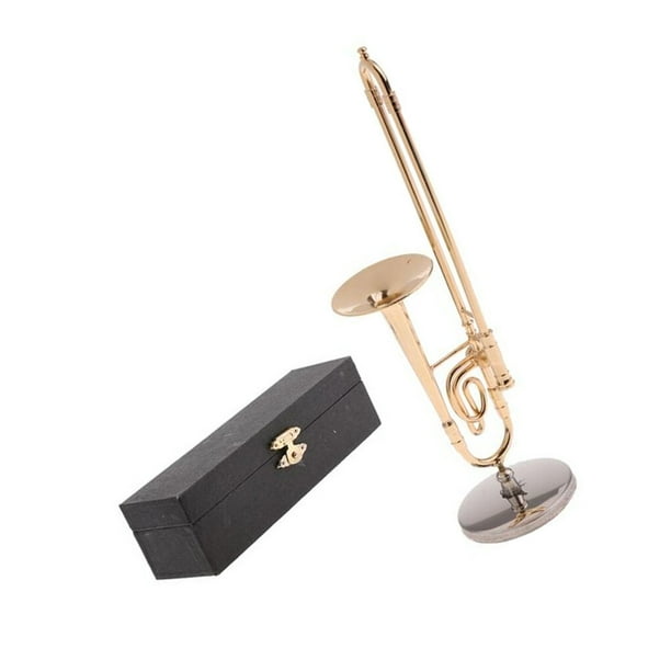Langgg 1/6 Copper Trombone Model Miniature Musical Instrument for Action Figures - Walmart.ca