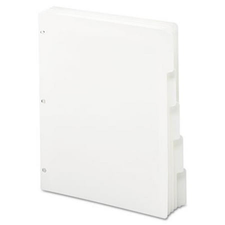 Smead 89415 Three-Ring Binder Index Divider, 5-Tab, White | Walmart Canada
