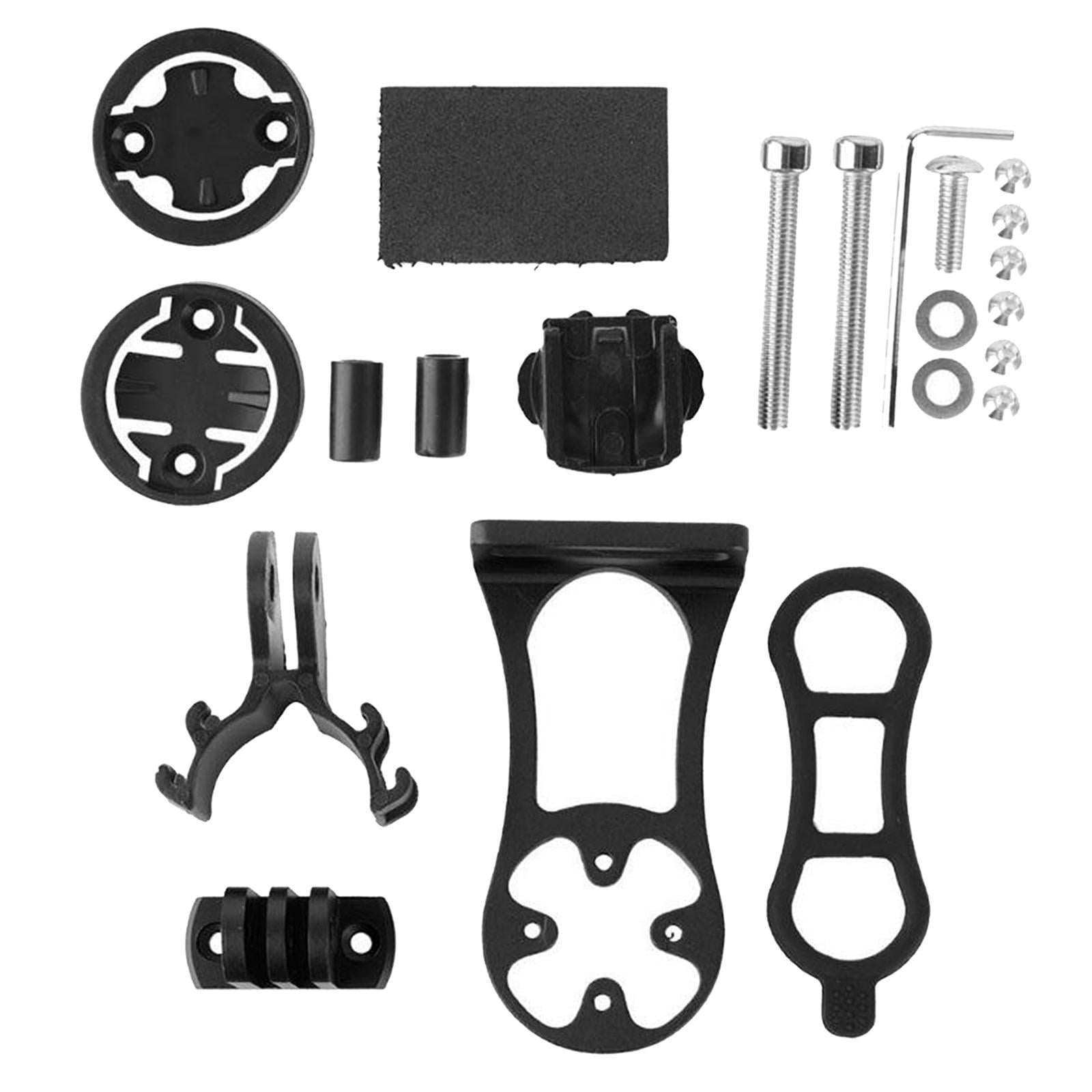 Bike Computer Stem with Adapter for Cycling Black - Walmart.com