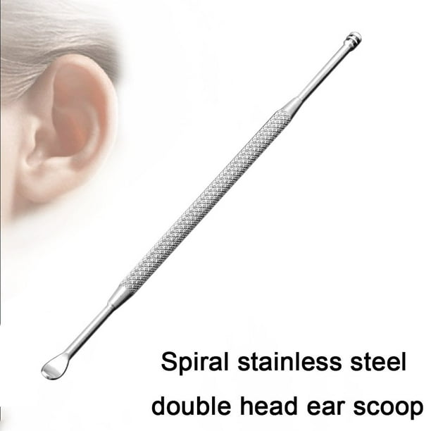 2 PACKS Stainless Steel Earpick Ear Cleaning Tools Ear Care Ears Safety ...