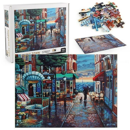 Romantic Town Jigsaw Puzzle 1000 Jigsaw Pieces Photo Frame Puzzle Toy ...