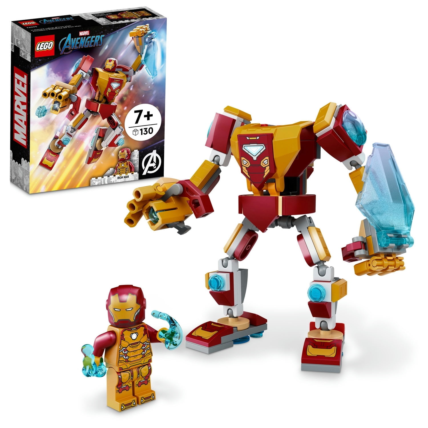 Click here for Lego Marvel Iron Man Mech Armor 76203 Building Kit... prices