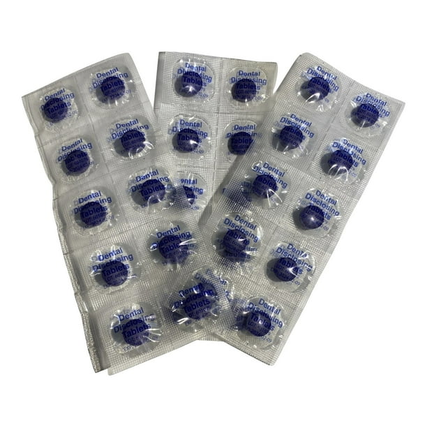 Plak Smacker Plaque Disclosing Tablets , set of 30 tablets - Walmart.com