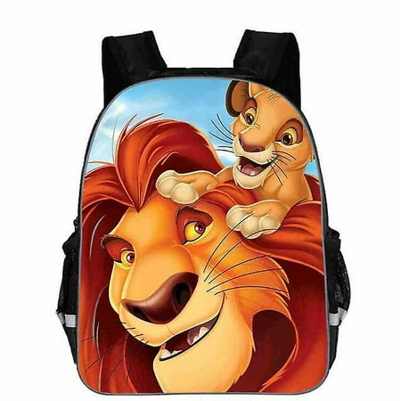 Simba The Lion King Backpack Kids Boys Cartoon School Bags Children ...