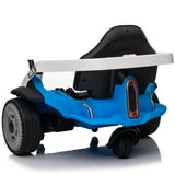 24V Kids Electric Bumper Car, Blue, Battery Powered, Remote Control ...
