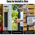 Short Garden Hose 5 ft, Male to Female Stainless Small Water Hose ...