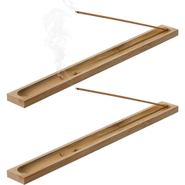 Jumbo Wooden Incense Stick Holder 18" Long Ash Catcher for 19" Large ...